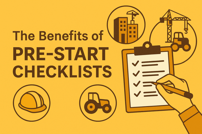The Benefits of Pre-Start Checklists – DIGI CLIP mobile forms