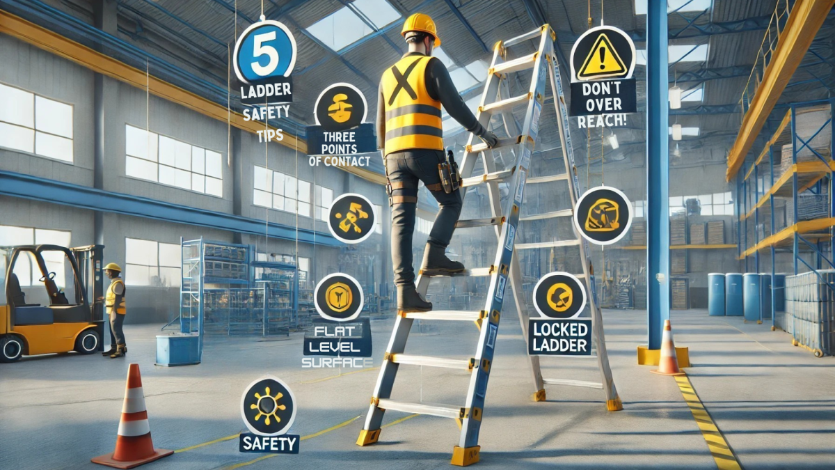 5 Essential Ladder Safety Tips to Prevent Falls and Injuries – DIGI ...