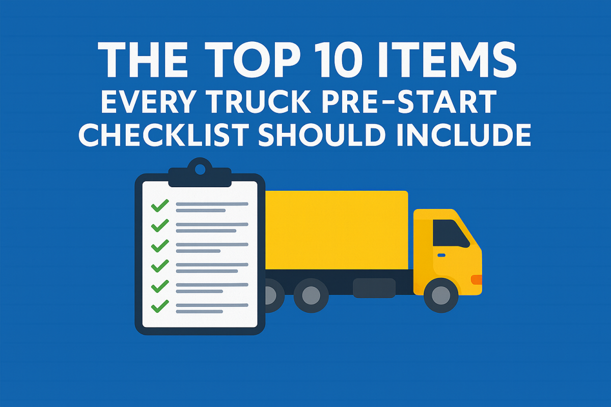 Truck Pre-Start Checklist: 10 Must-Have Items for Safety & Efficiency ...