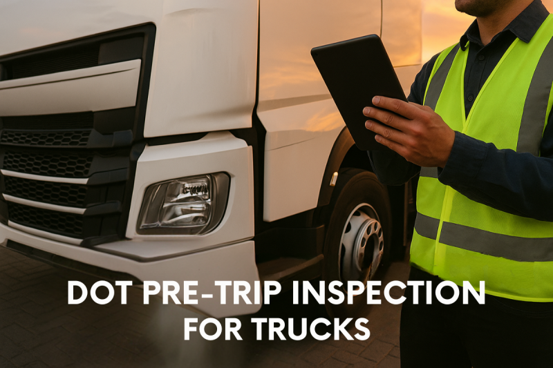 DOT Pre-Trip Inspection for Trucks: Fleet Safety & Compliance Done ...