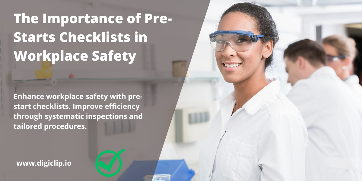 The Importance of Pre-Starts in Workplace Safety: Ensuring a Safe and ...