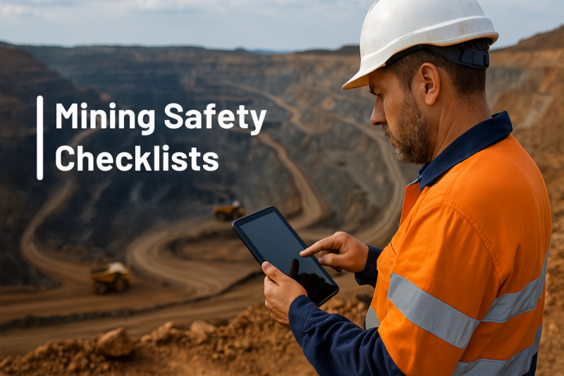 Digital Safety and Maintenance Checklists for Mining: Streamline ...