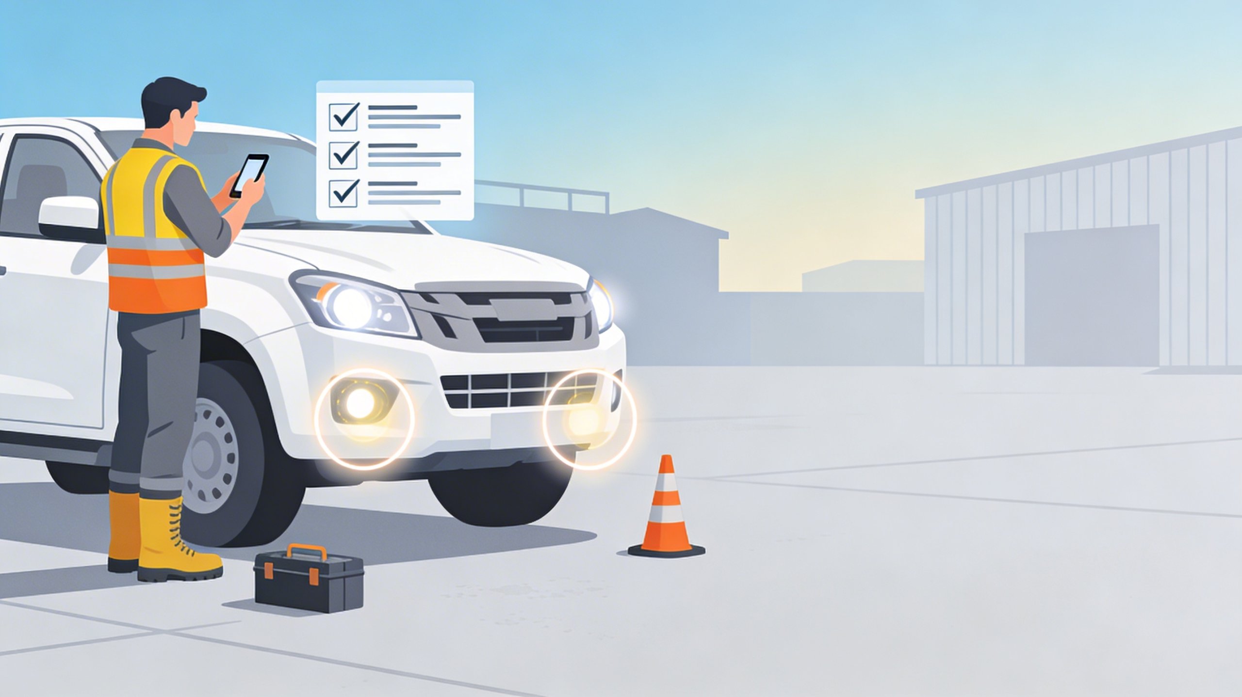 Light Vehicle Pre-Start Checklist App | Ensure Fleet Safety with DIGI ...